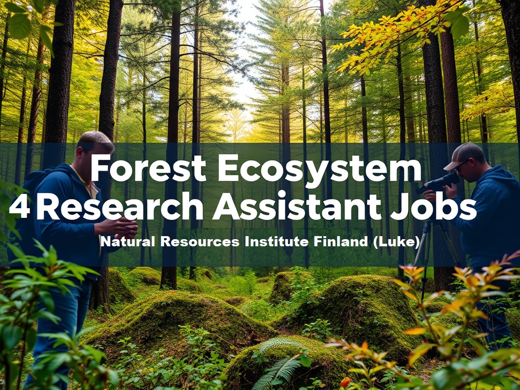 4 Research Assistant – Forest Ecosystem Functioning | Finland